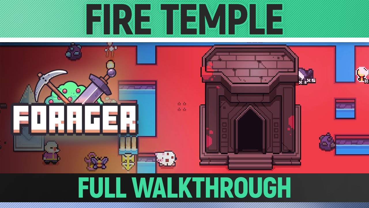 Forager - Fire Temple - How to solve - YouTube