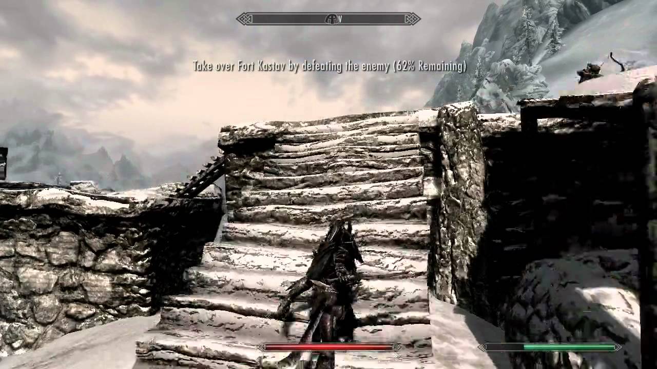 Skyrim[G]: Take over Fort Kastav - YouTube