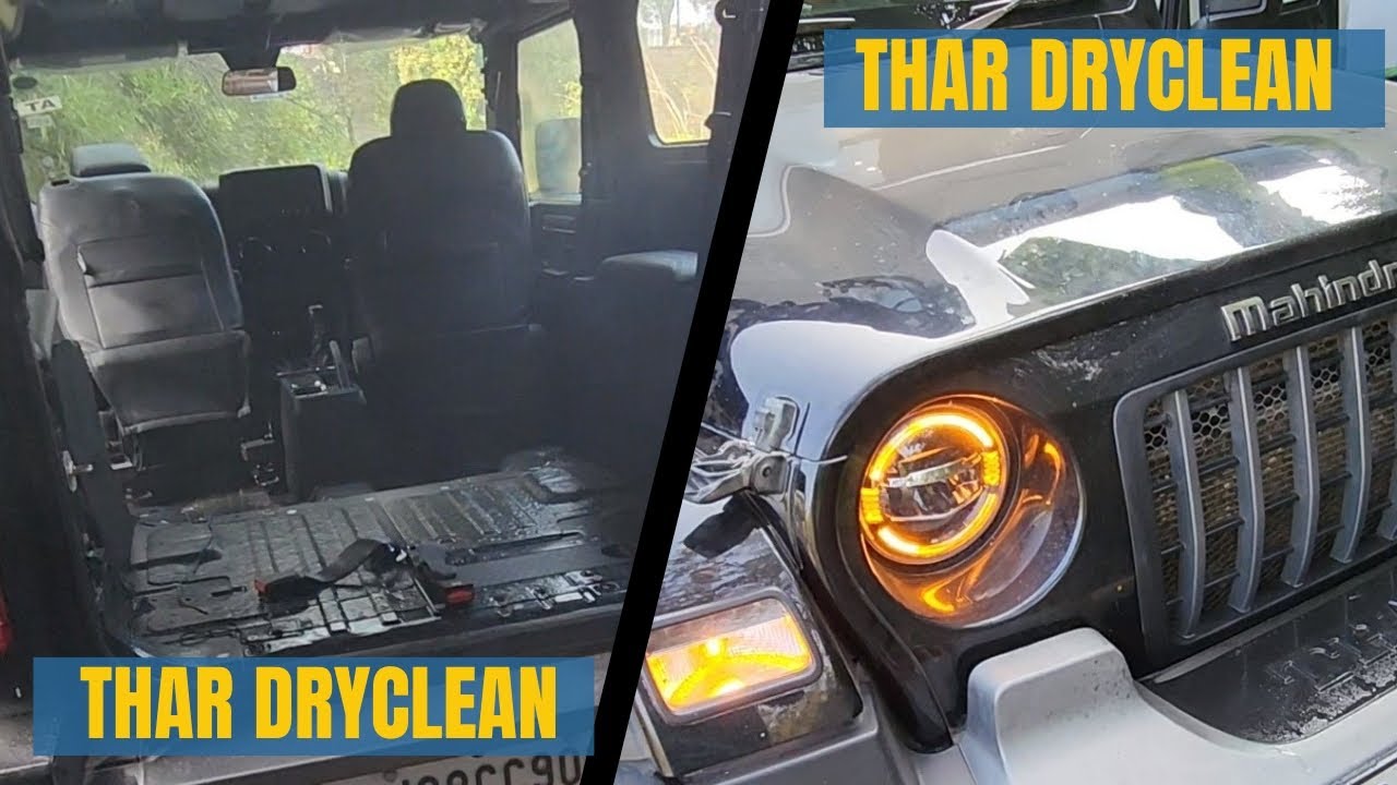 thar deep clean #thar #tharlover #modified #4x4 #offroad #shorts #viral ...