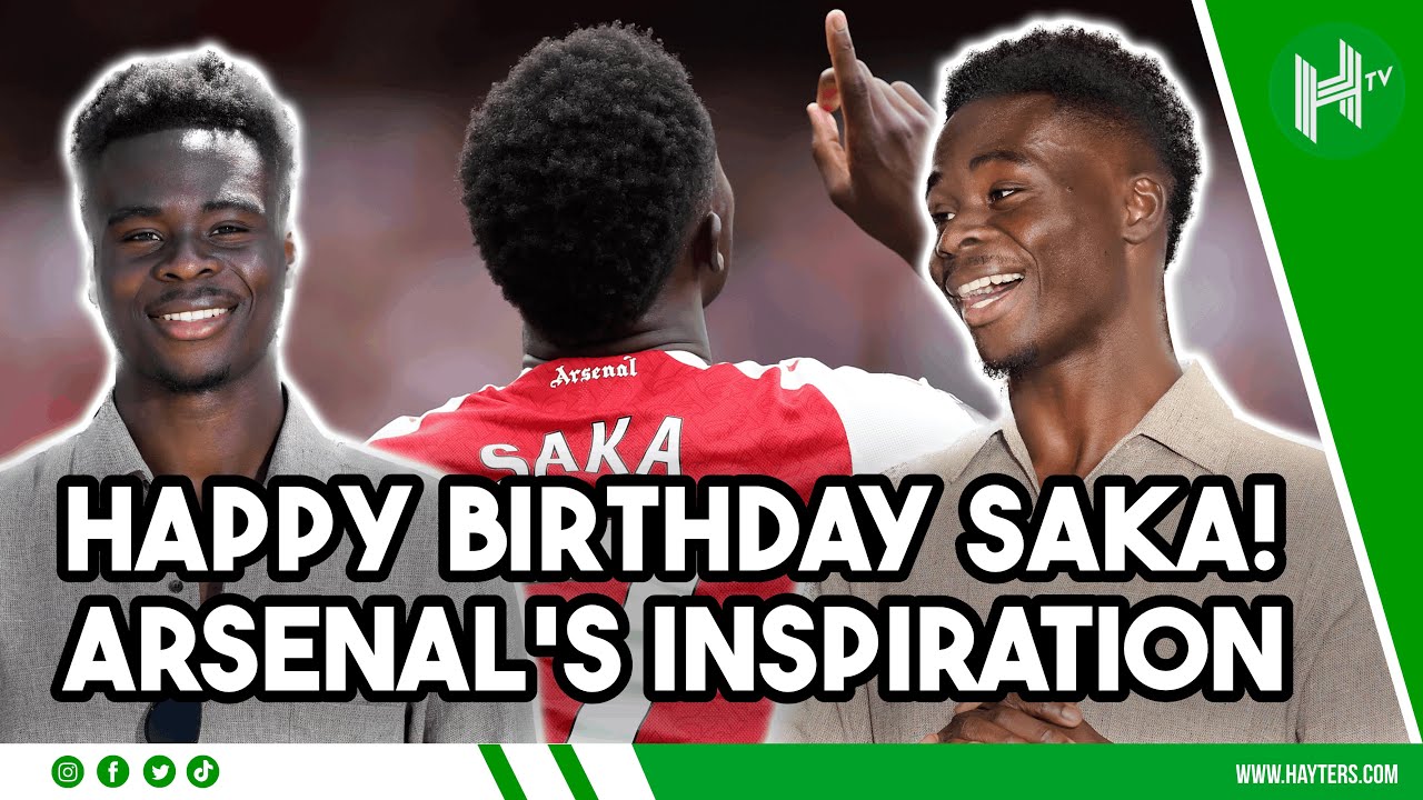 Happy Birthday, Bukayo Saka! Arsenal’s inspirational Star Boy - YouTube