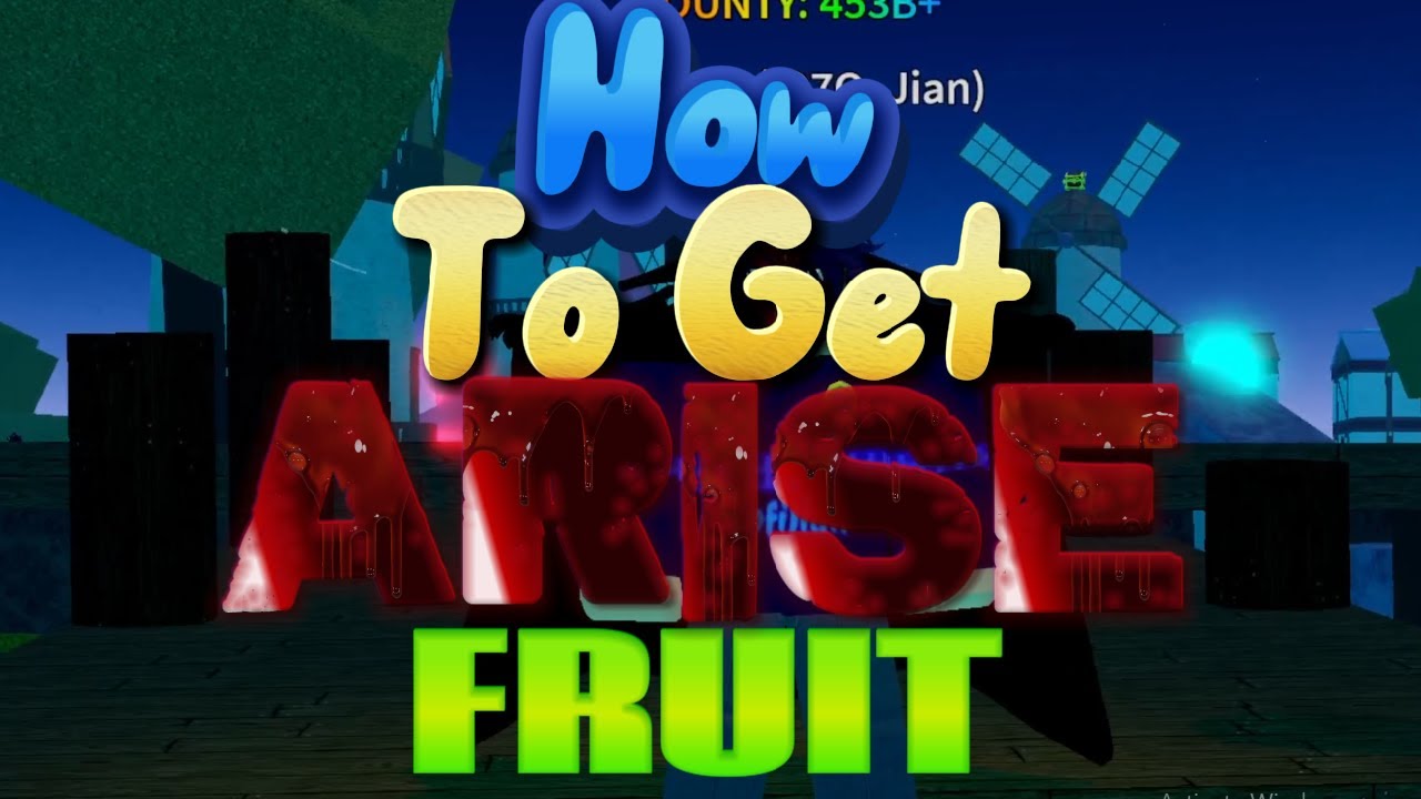 How To Get Arise Fruit Solo Leveling Update ''PART 3'' | Cat Piece ...