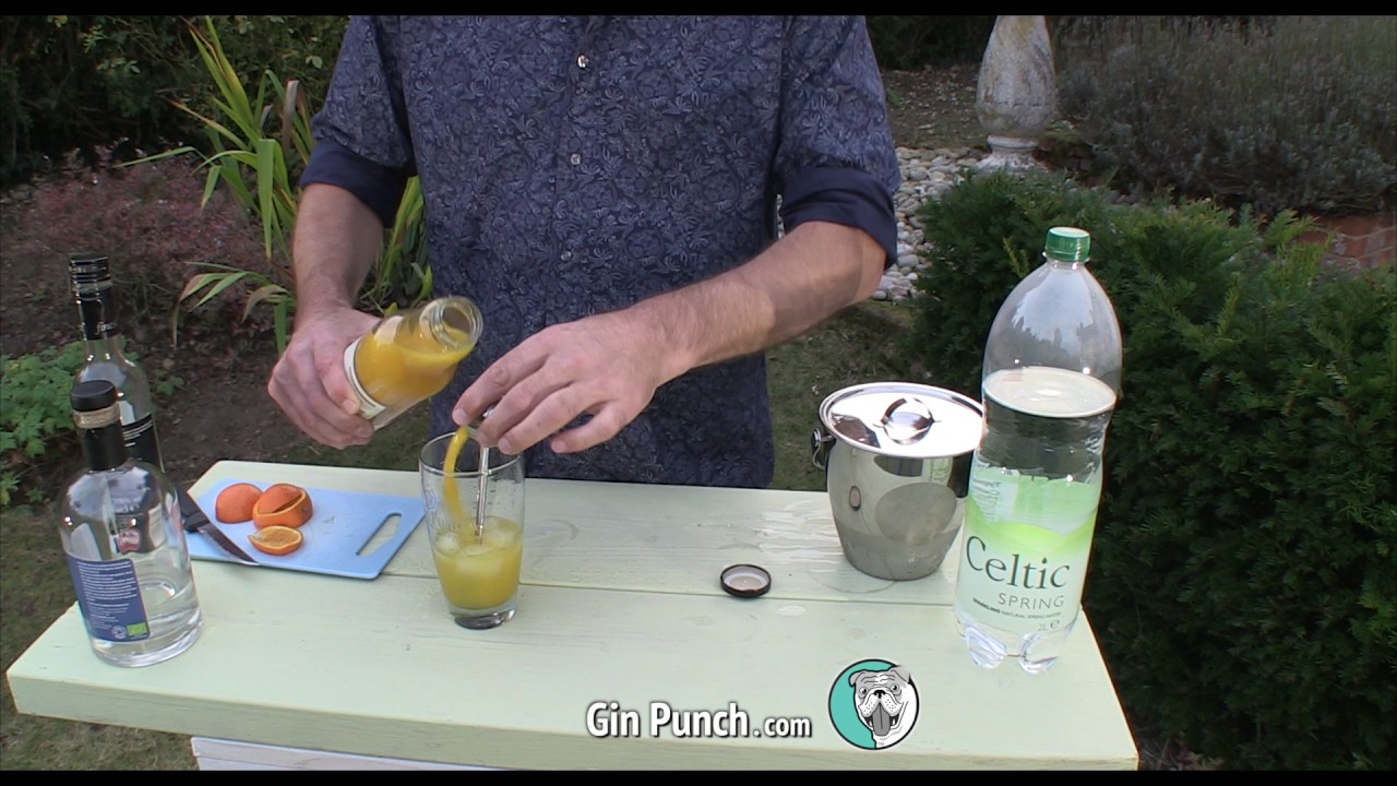 Gin Sundowner Cocktail - YouTube