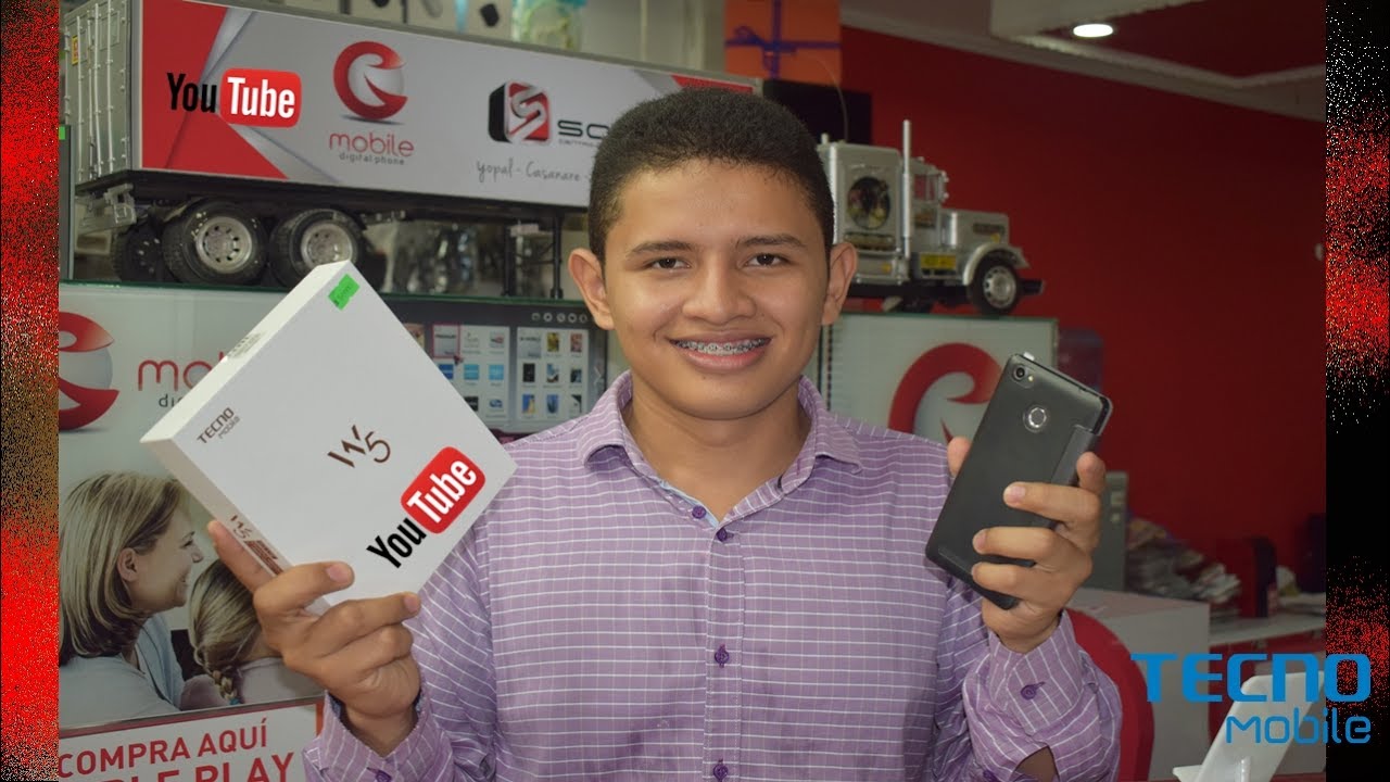Tecno W5 Unboxing y Review en español - YouTube