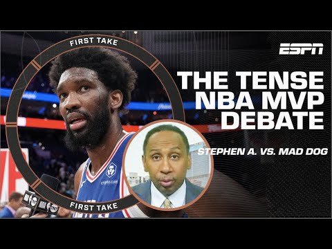 🚨 BUCKLE UP! 🚨 Stephen A. & Mad Dog get HEATED talking NBA MVP! 🔥 ...