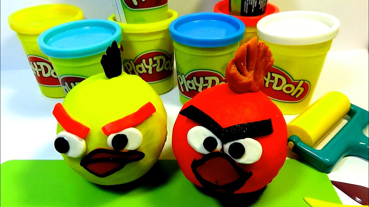 ANGRY BIRDS Play Doh ANGRY BIRDS - YouTube