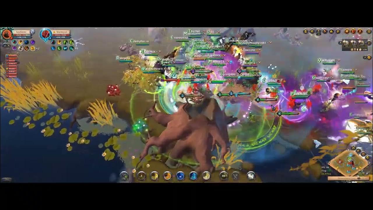 Clips Castillo Bomb Golem vs PR3SS - Gremio Monos con Navaja - Albion Online ZvZ - YouTube