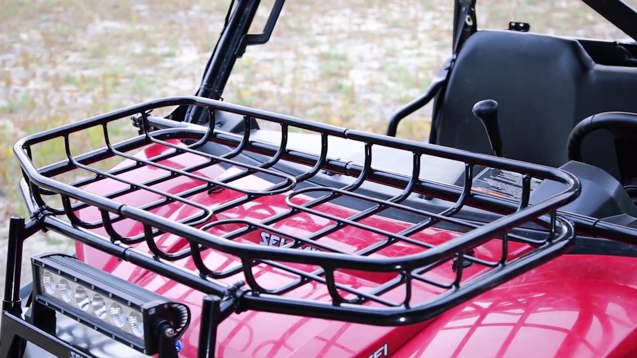 Seizmik UTV and SxS Hood Rack for Hunting - YouTube