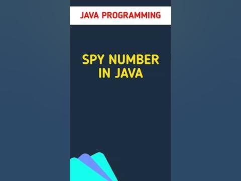 Check number is Spy or not in JAVA #java #shorts #coding - YouTube