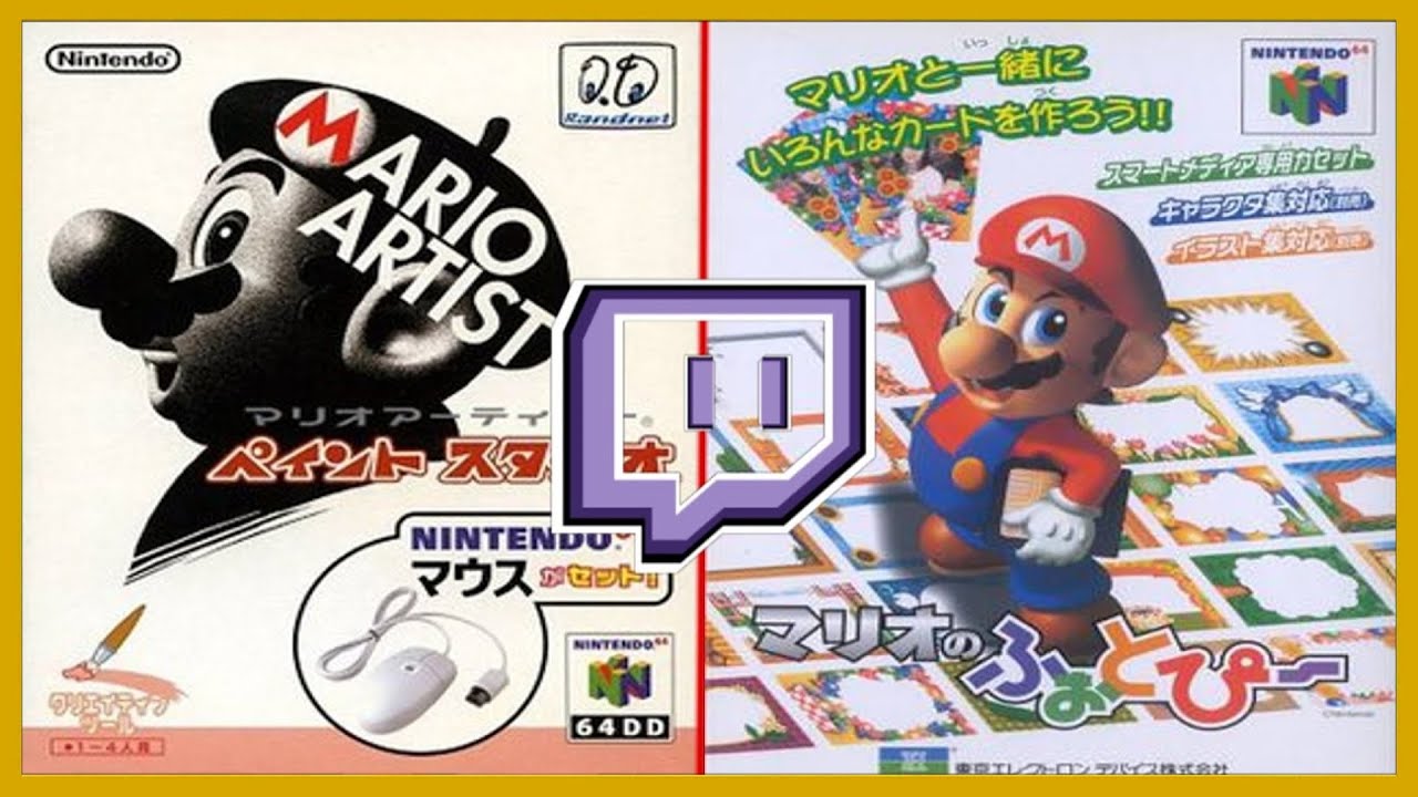 [Rediff Marathon 25/06/2023 🔴] Mario Artist & Mario No Photopi (N64 ...