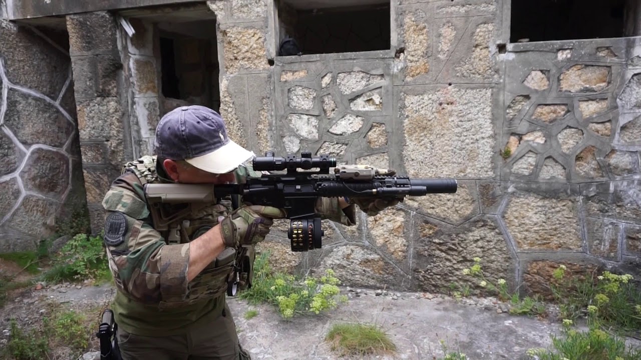 Iron Airsoft 1000rds Sound Control M4 Mag Drum de Weapon762 - YouTube