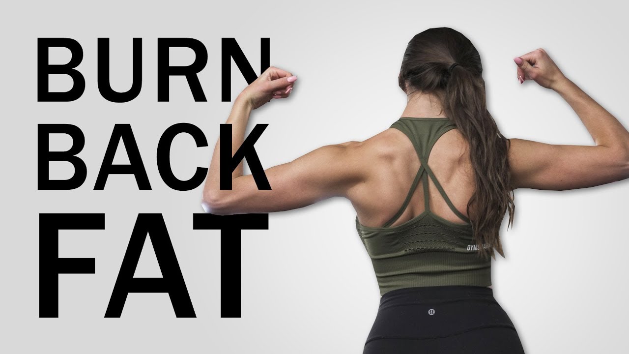 BURN BACK FAT | Back Workout for Women - YouTube