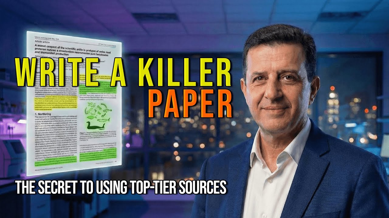A killer paper is not written—it is engineered - YouTube
