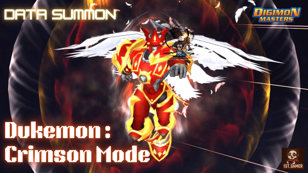 THDMO⚡️“DATA SUMMON! Dukemon:Crimson Mode!” - YouTube