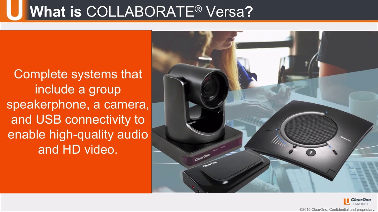 COLLABORATE Versa 50 and Versa 150- BYOD Collaboration - YouTube