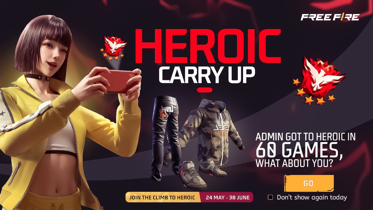 TONIGHT UPDATE + HEROIC CARRY UP (REWARDS) - YouTube