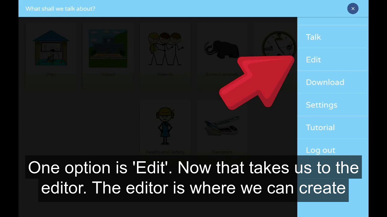 Tutorial: How to navigate the Talk With Me app - YouTube