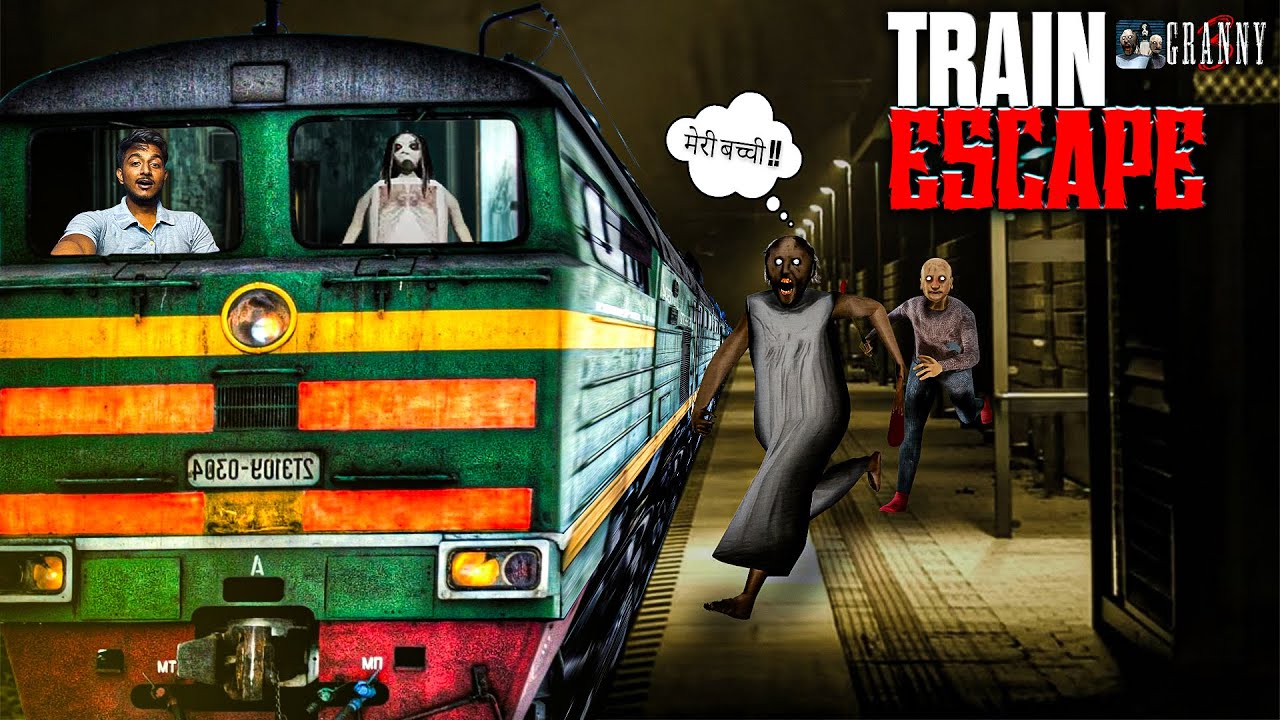 Granny Train Escape Challenge 🔥 | Scary Horror Game Escape - YouTube