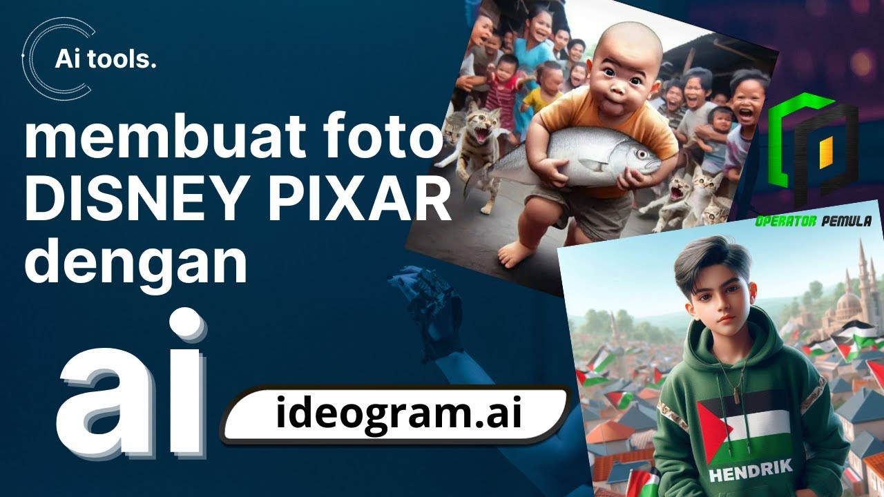 VIRAL ‼️ CARA Membuat Gambar Disney Pixar | Membuat Gambar Disney ...