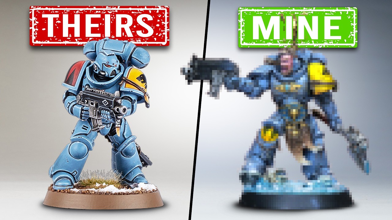 Turning Blue Space Wolves into a BADASS Army Scheme! - YouTube