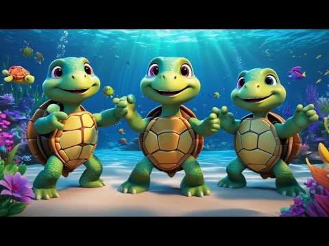 Five Tiny Turtles Spell and Sing | Alphabet and Spelling Song for Kids ...