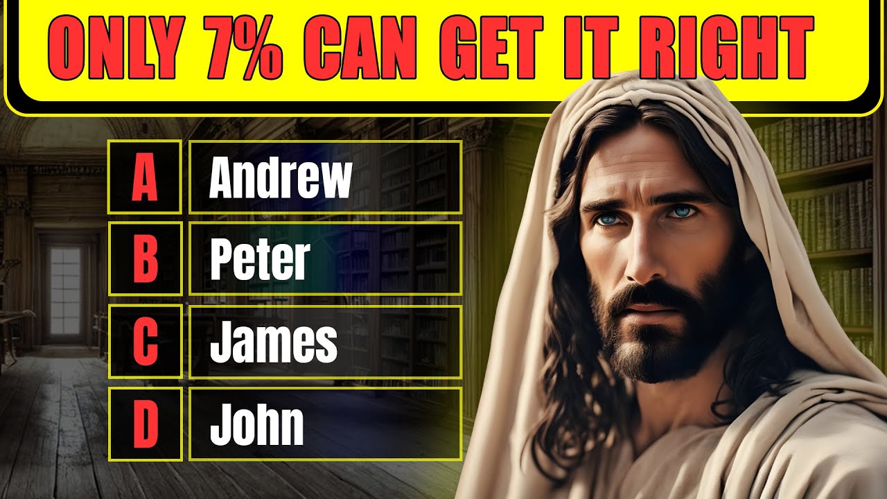 24 BIBLE QUESTIONS TO TEST YOUR BIBLE KNOWLEDGE - Easy Moderate Hard ...