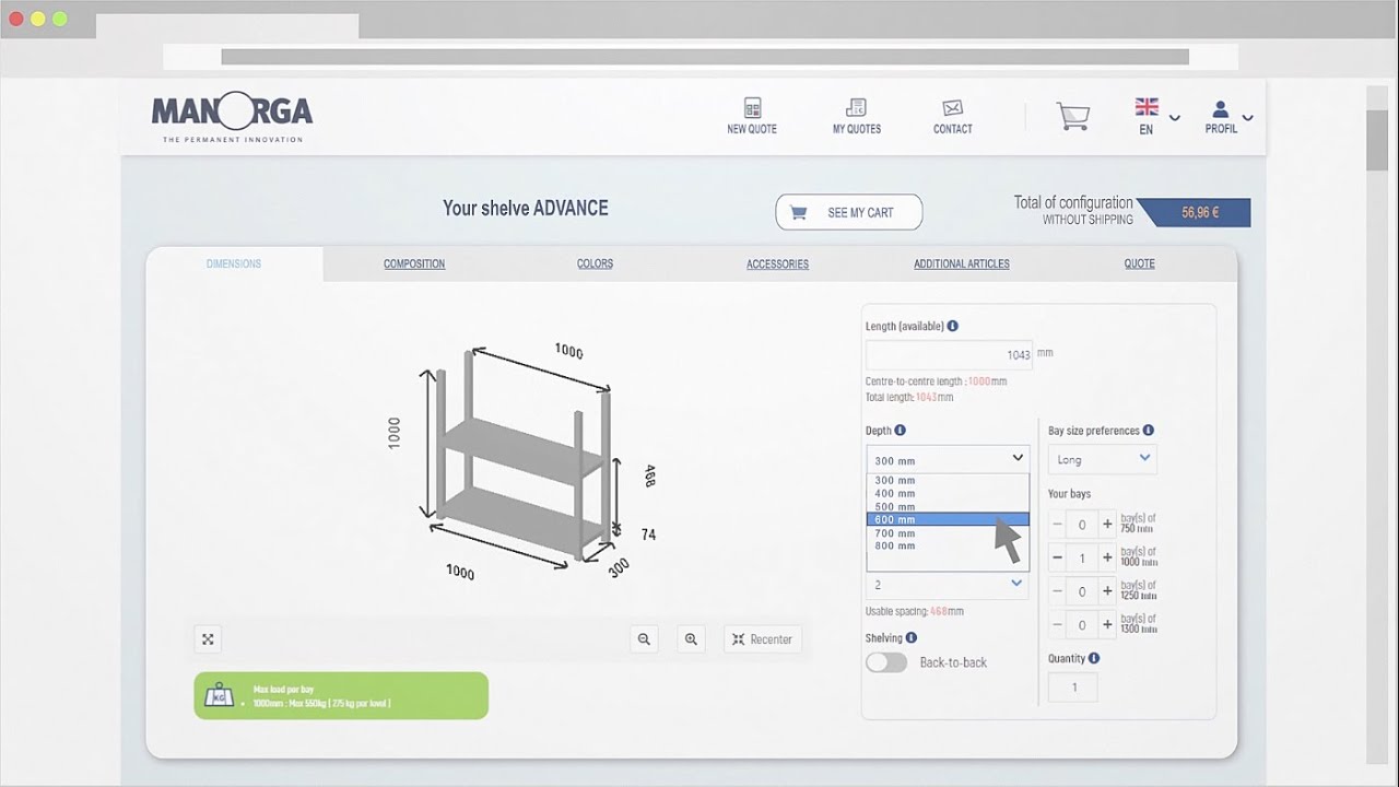 Online Price Configurator - YouTube