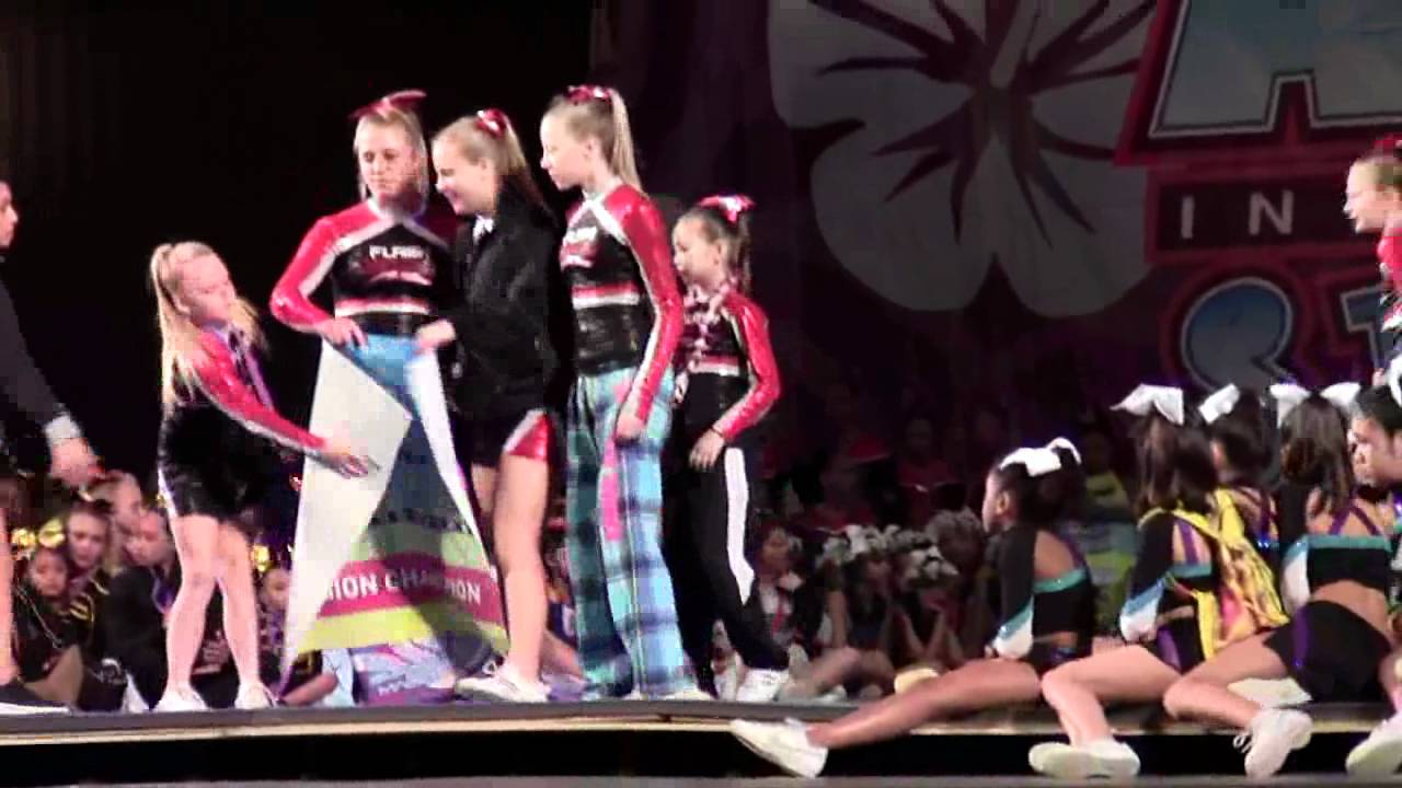 Utah Flash All Star Cheer - Aloha Intl Spirit Championships - YouTube