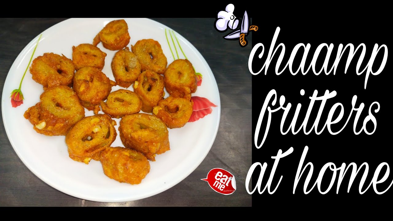 Chaamp ke tasty pakode | ready in 15 minutes | chaamp fritters | Let's ...