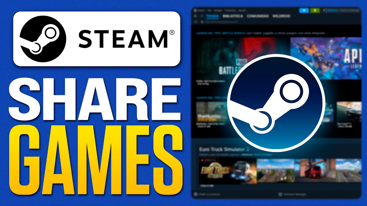 How to Share Games on Steam (2025) | Steam Family - YouTube
