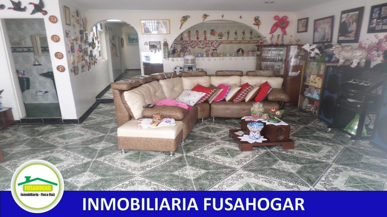 Casa en Fusa - Colombia. 1 piso con plancha y garaje. Código:1280 - YouTube
