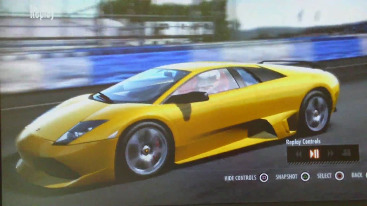 Need For Speed Shift -- Lamborghini Murcielago LP640 crash a Ford GT ...