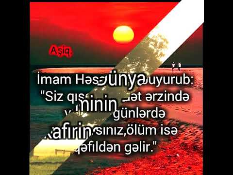 Dunya özü zindandı zindan nəyə lazimdi