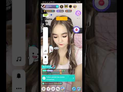 #Tiktokkeren Bigo live hot intip tante mau tidur