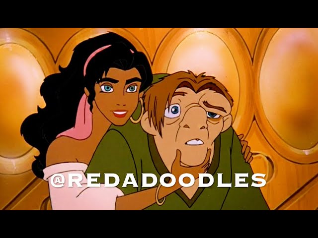 The Hunchback Of Notre Dame Characters Quasimodo Esmera