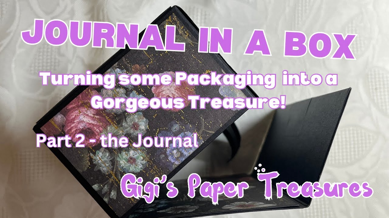 Journal in a Box - Use that Packaging! (Part 2) - YouTube