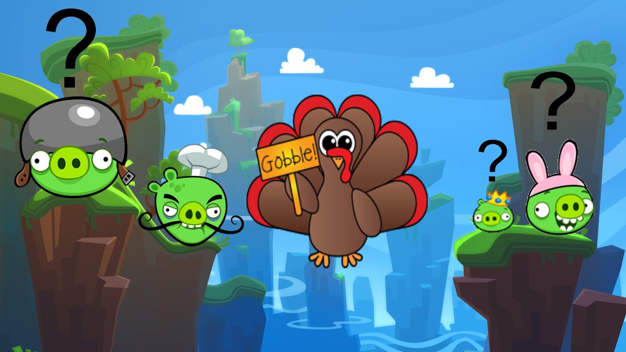 Angry birds plush: The Pigs 2014 Thanksgiving Special - YouTube