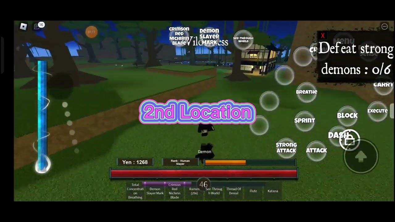 Flute Location & Requirement In Dsba (DemonSlayer:Burning Ashes ...