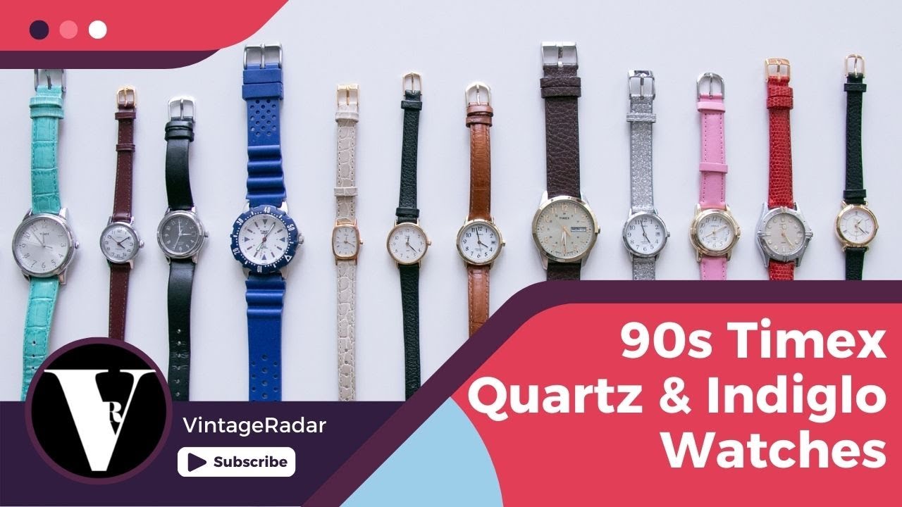 Timex Indiglo and Quartz Watches for Sale | Rare 90s Vintage Timex ...