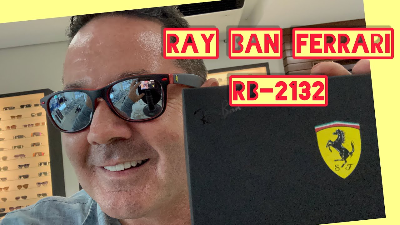 Ray ban 2132 Ferrari Escuderia #verbim #rayban - YouTube