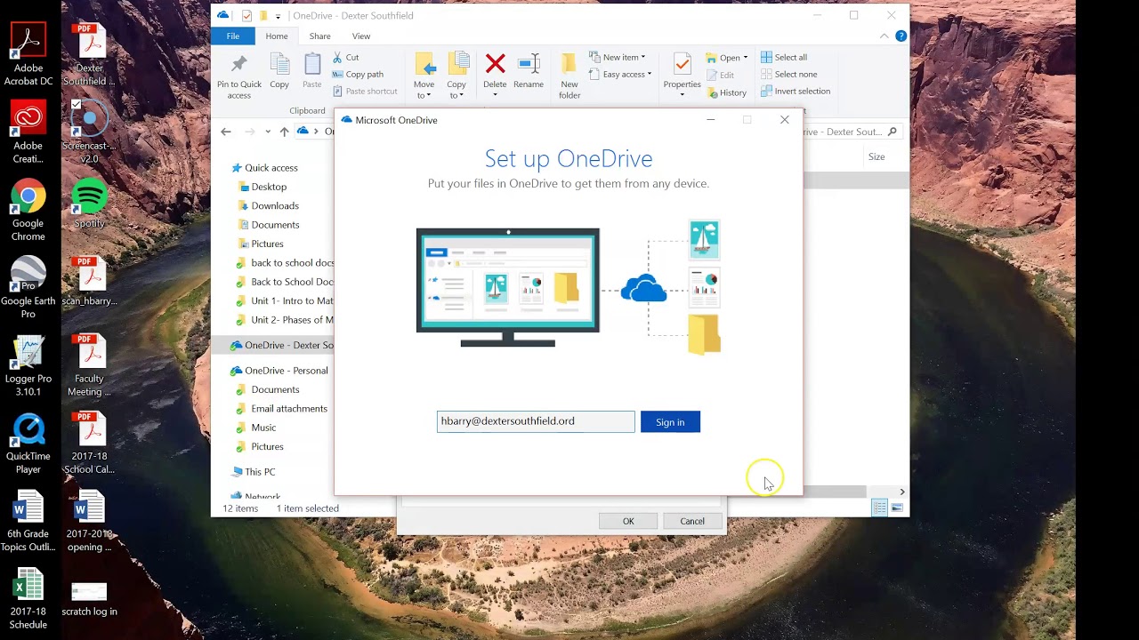 OneDrive file organization - YouTube