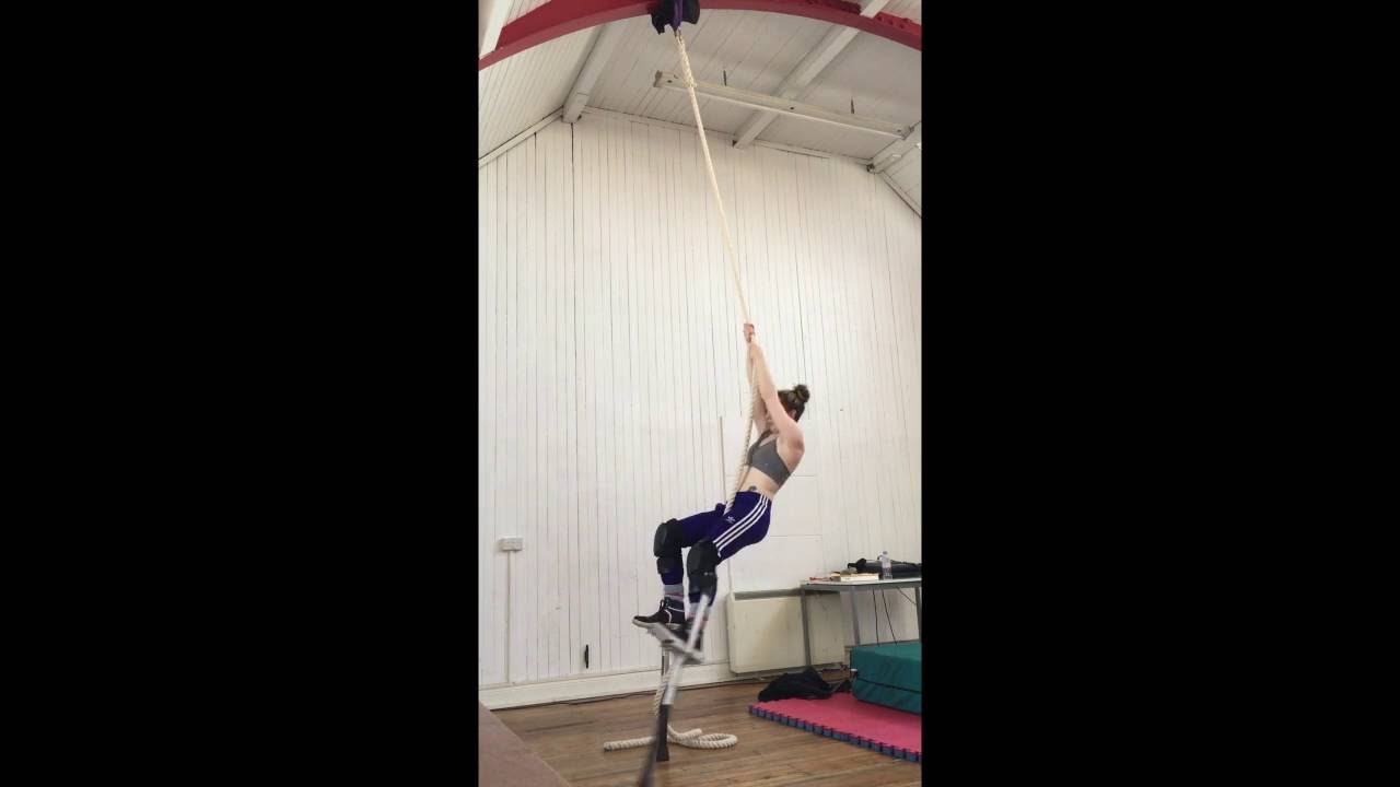 Stilts and Rope Experimenting - YouTube