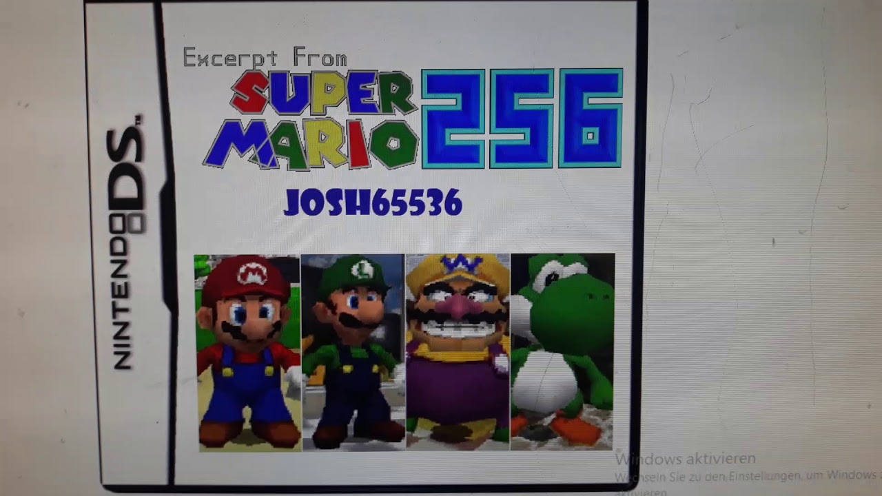 Super Mario 256 Nintendo DS The Video Game - YouTube