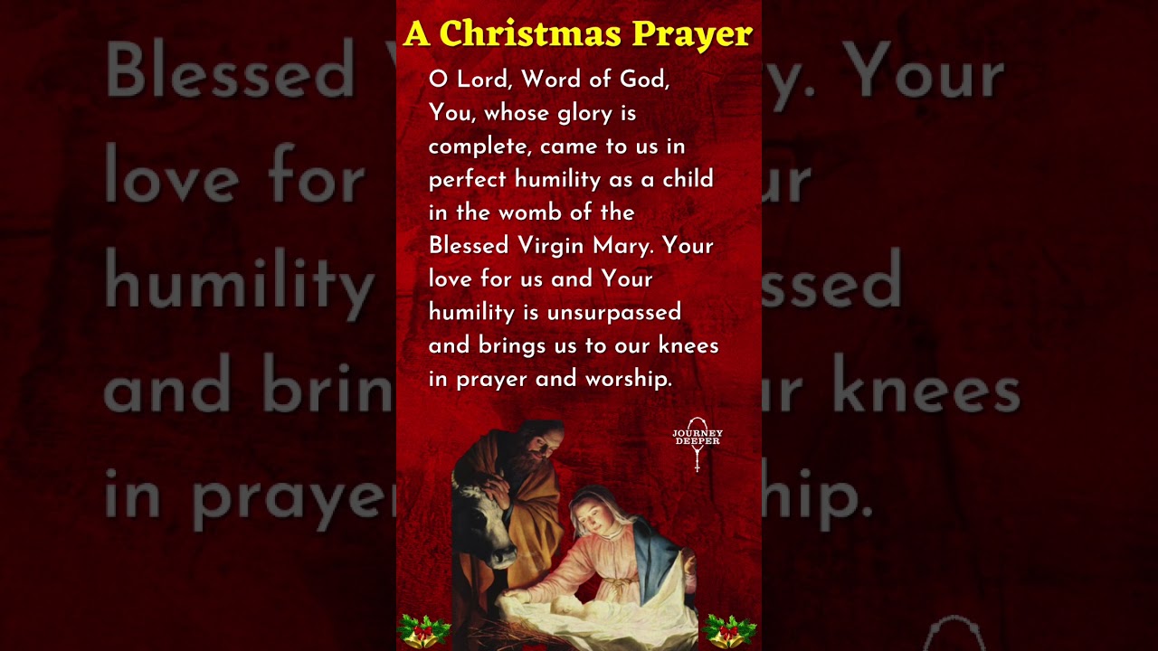 Christmas Prayer Images