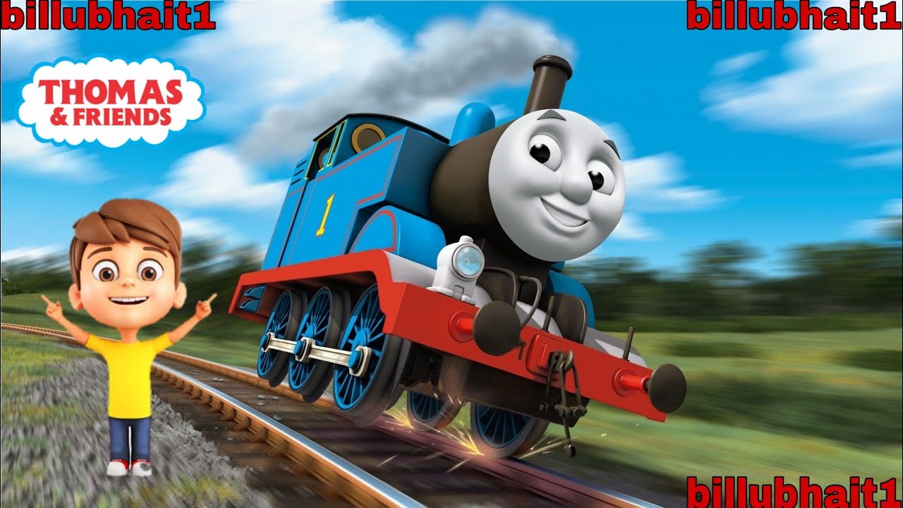 blue train🚆🚈💺 racing | Thomas and friends || go go Thomas travel ||ep ...