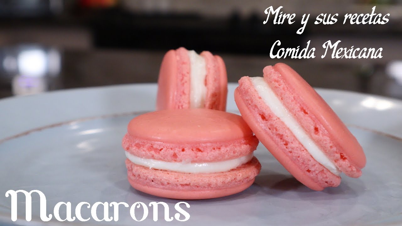 Deliciosos Macarons Receta paso a paso. - YouTube