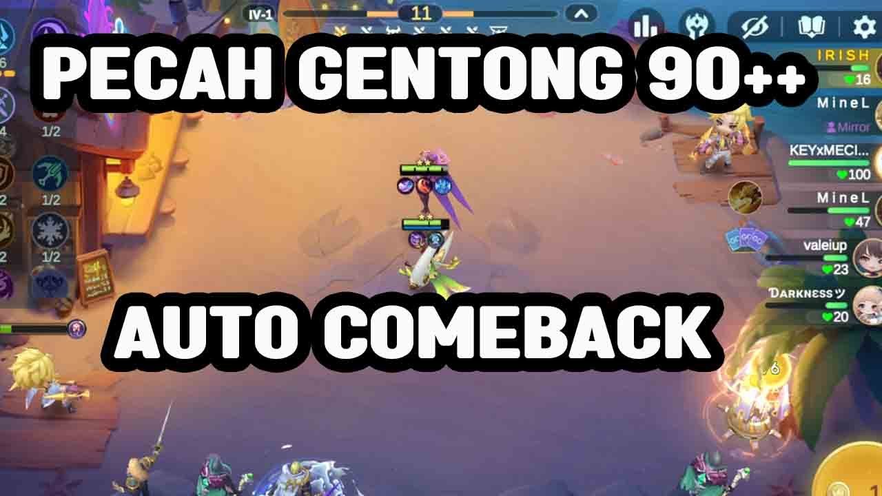 COMBO ERUDITIO TERBAIK LATE GAME, AUTO COMEBACK PECAH GENTONG 90++ AUTO COMEBACK DENGAN MUDAH ...