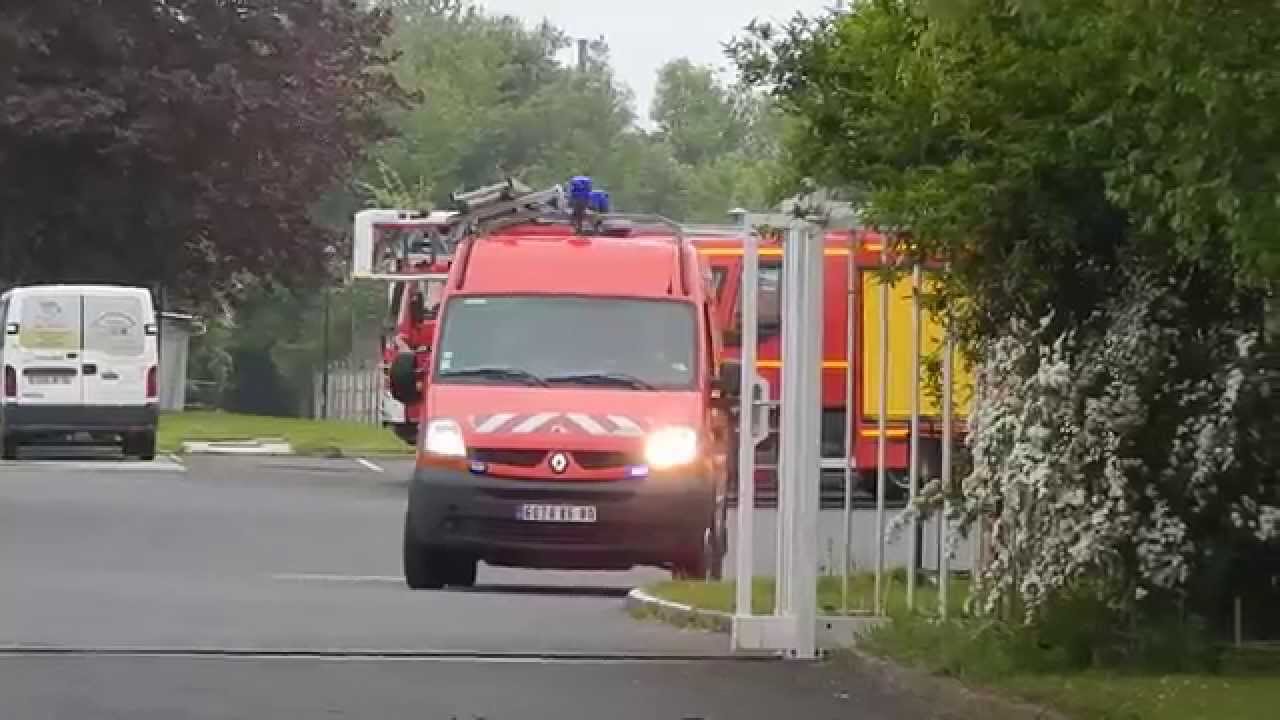 Départ VTU Albert (80, Pompiers de la Somme) - YouTube