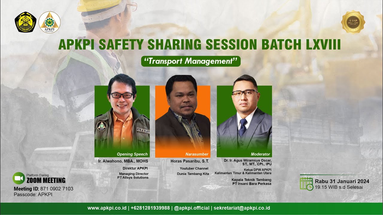 APKPI SAFETY SHARING SESSION BATCH LXVIII - YouTube