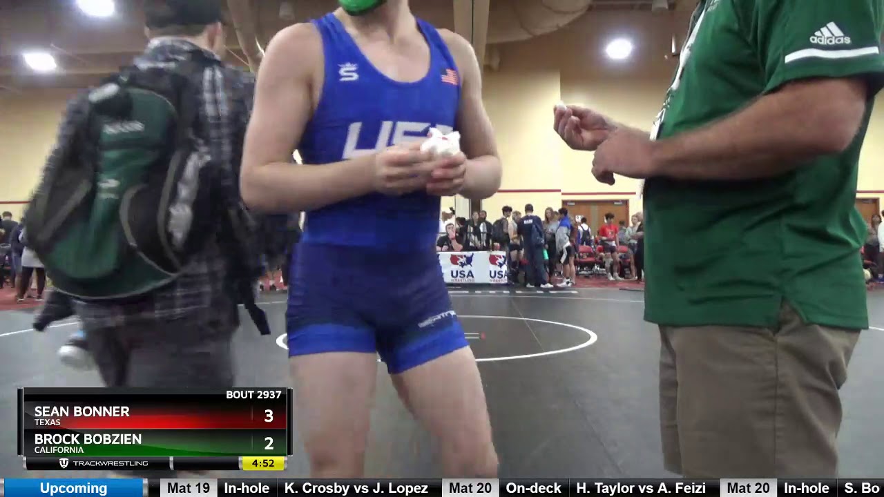 16U 120 Sean Bonner Texas Vs Brock Bobzien California - YouTube