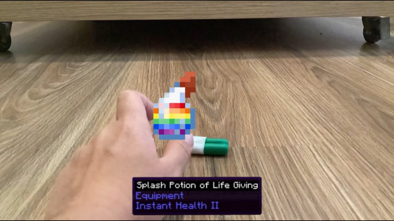 Splash Potion Of Life Giving? - YouTube